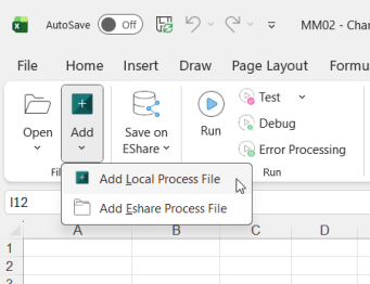 Add Local Process Files – Process Runner