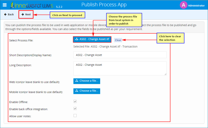 Publish Process File – Process Runner