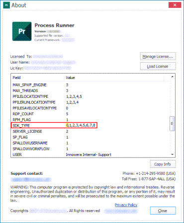 Change Limit of SAP Calls or Records – Process Runner