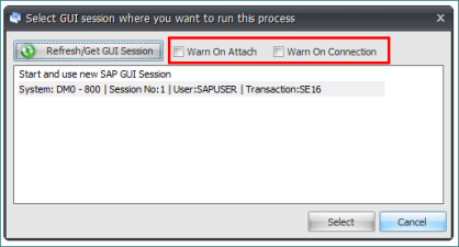 Remove Warning Messages when Process Runner Connects to SAP GUI ...