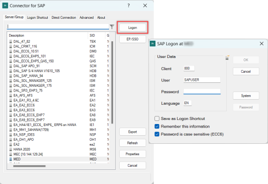 Export Report from SAP to Excel – Process Runner